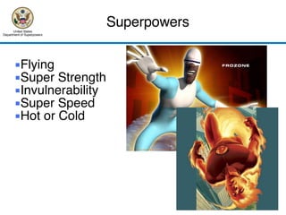Superhero Academy Opening Lecture | PPT