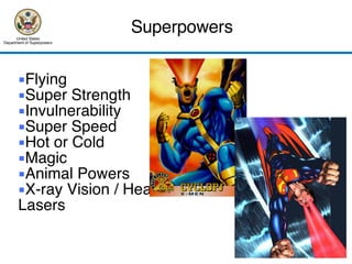 Superhero Academy Opening Lecture | PPT | Fan Conventions | Events