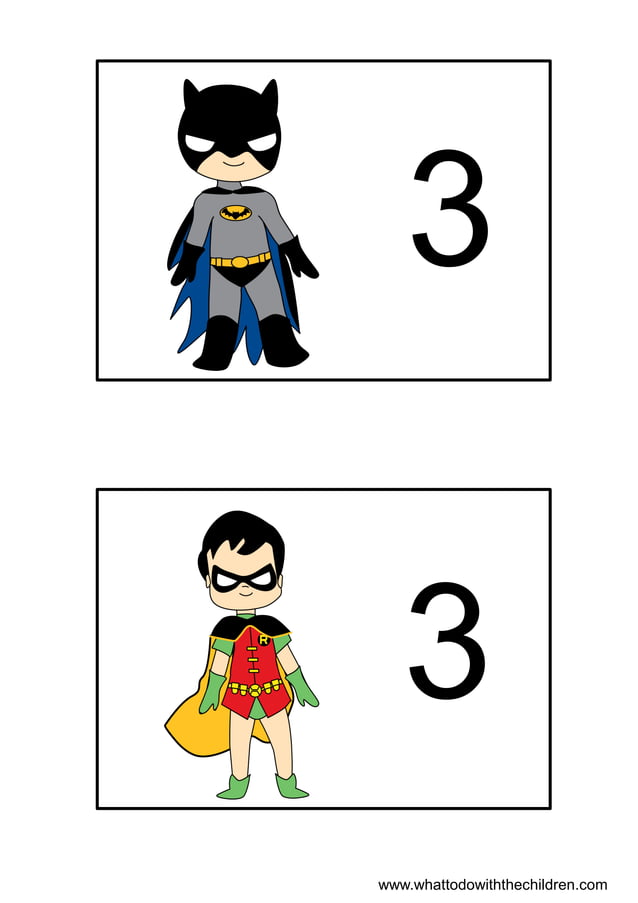 Superhero toilet-roll-game | PDF
