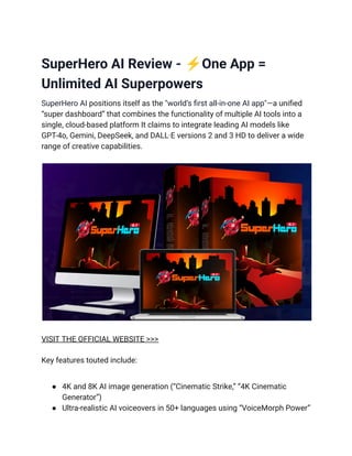 SuperHero AI Review - ⚡One App = Unlimited AI Superpowers.pdf