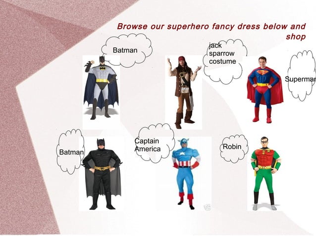 Superhero costume | PPT