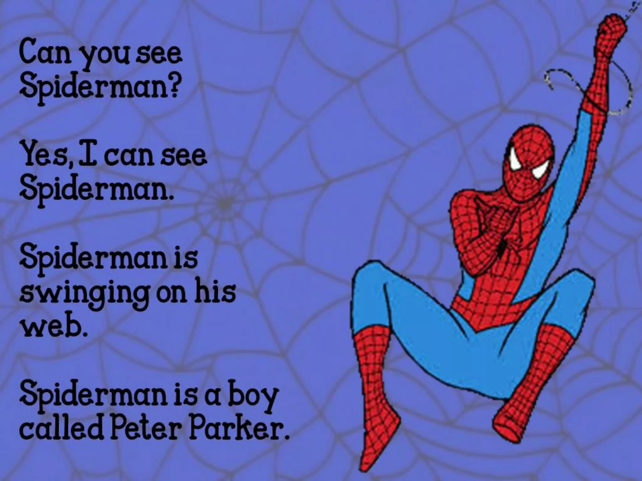 Superhero emergent reader book | PPT