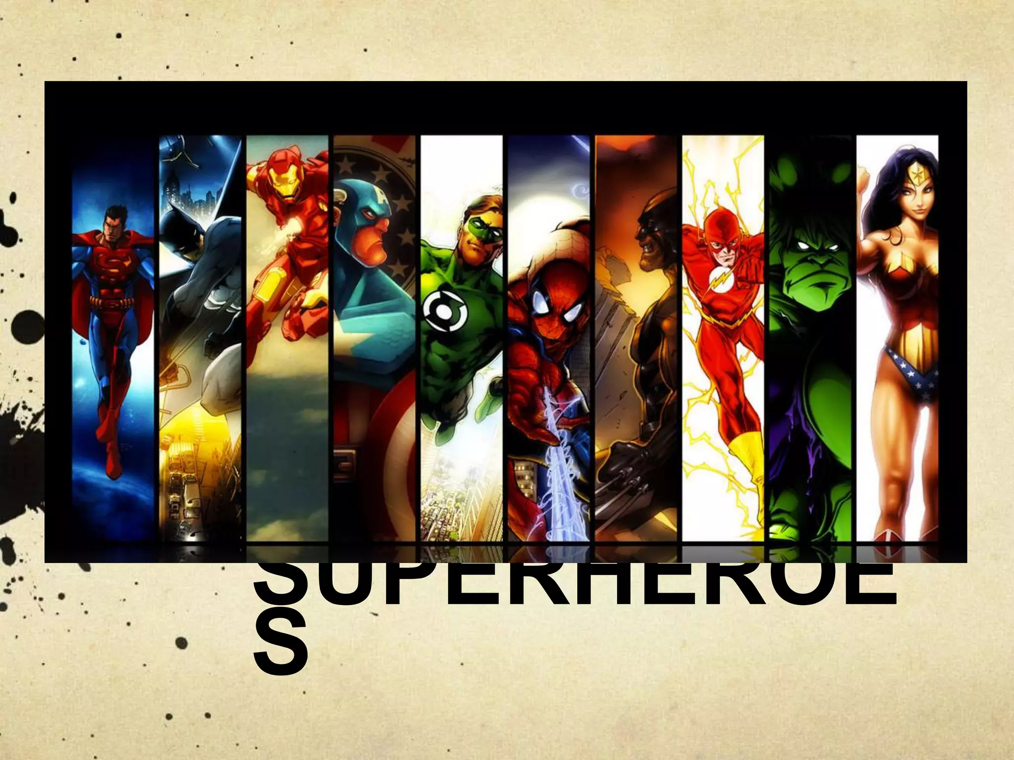 Superheroes | PPTX