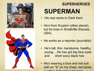 Superheroes | PPTX