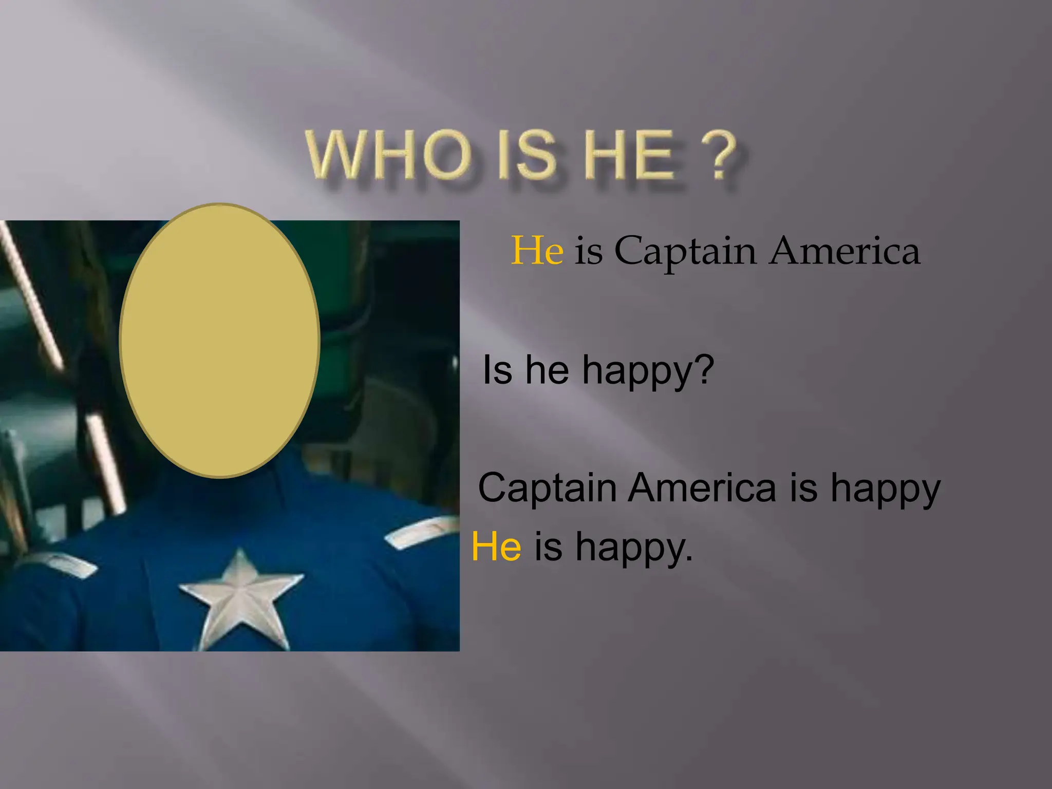 Super Heroes 3rd Grade - simple present tense | PPTX