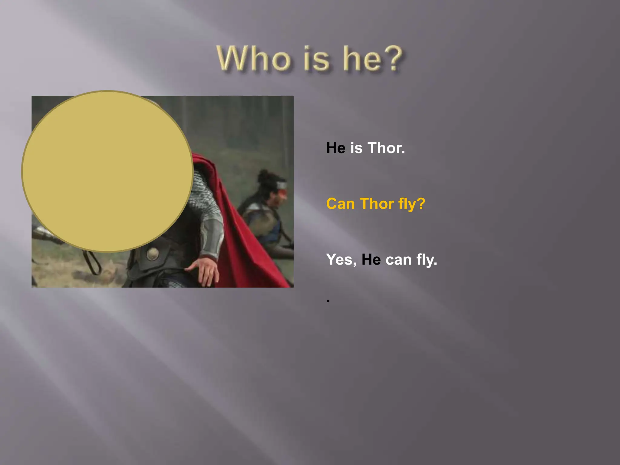 Super Heroes 3rd Grade - simple present tense | PPTX