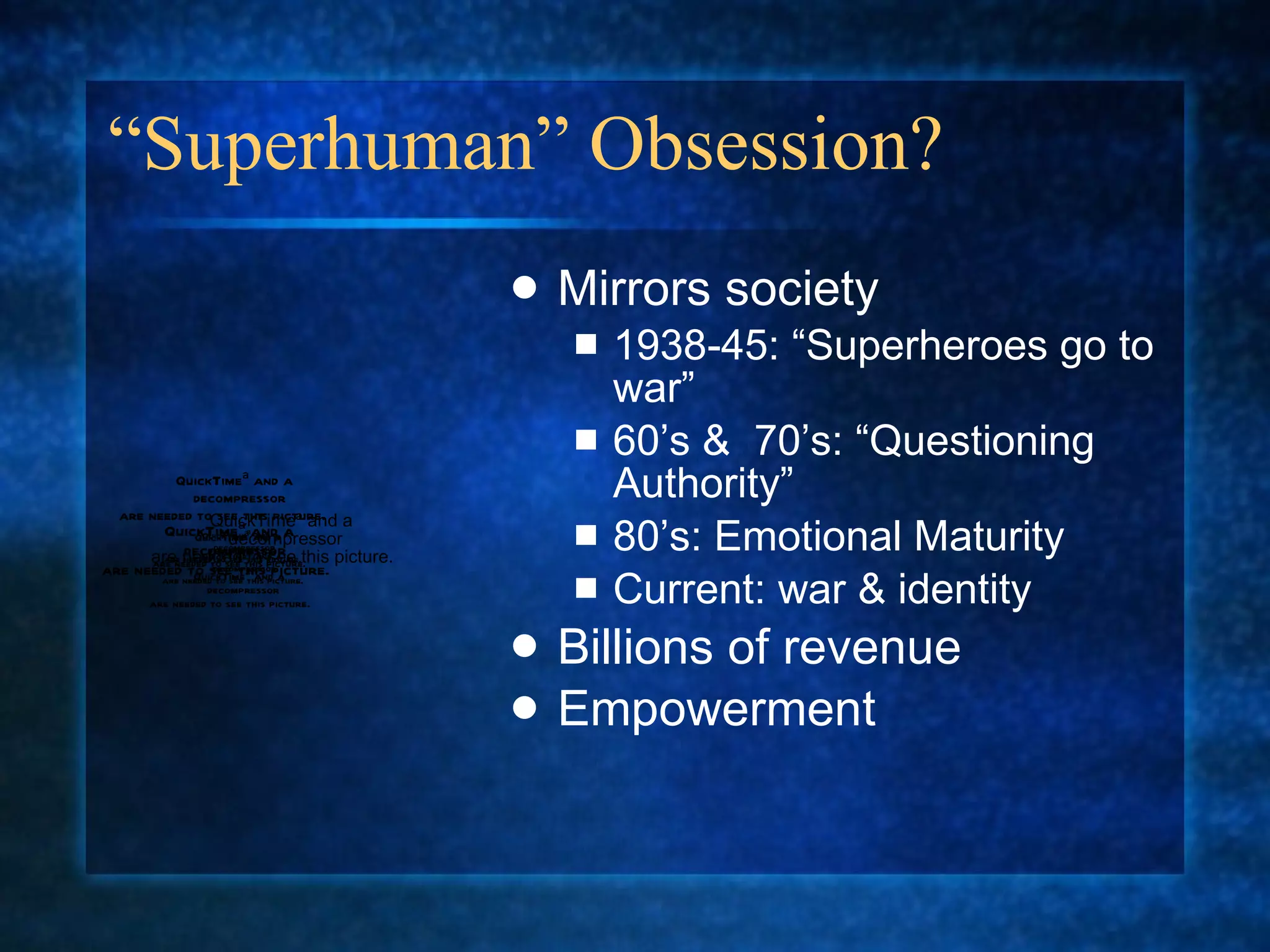 Superhero evolution | PPT