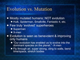 Superhero evolution | PPT