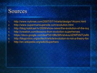 Superhero evolution | PPT