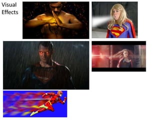 Superhero mood boards