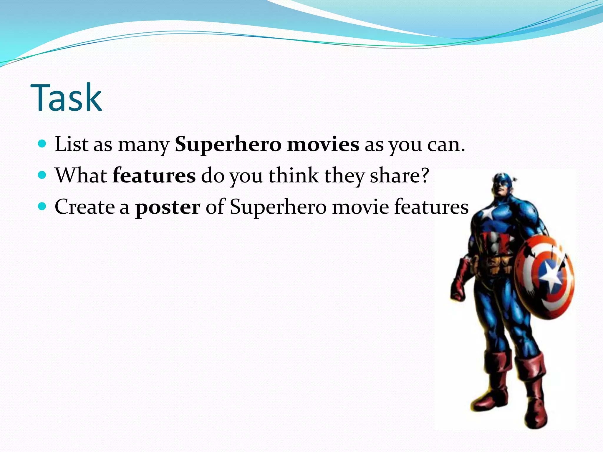 Introduction to Superhero Movies | PPTX