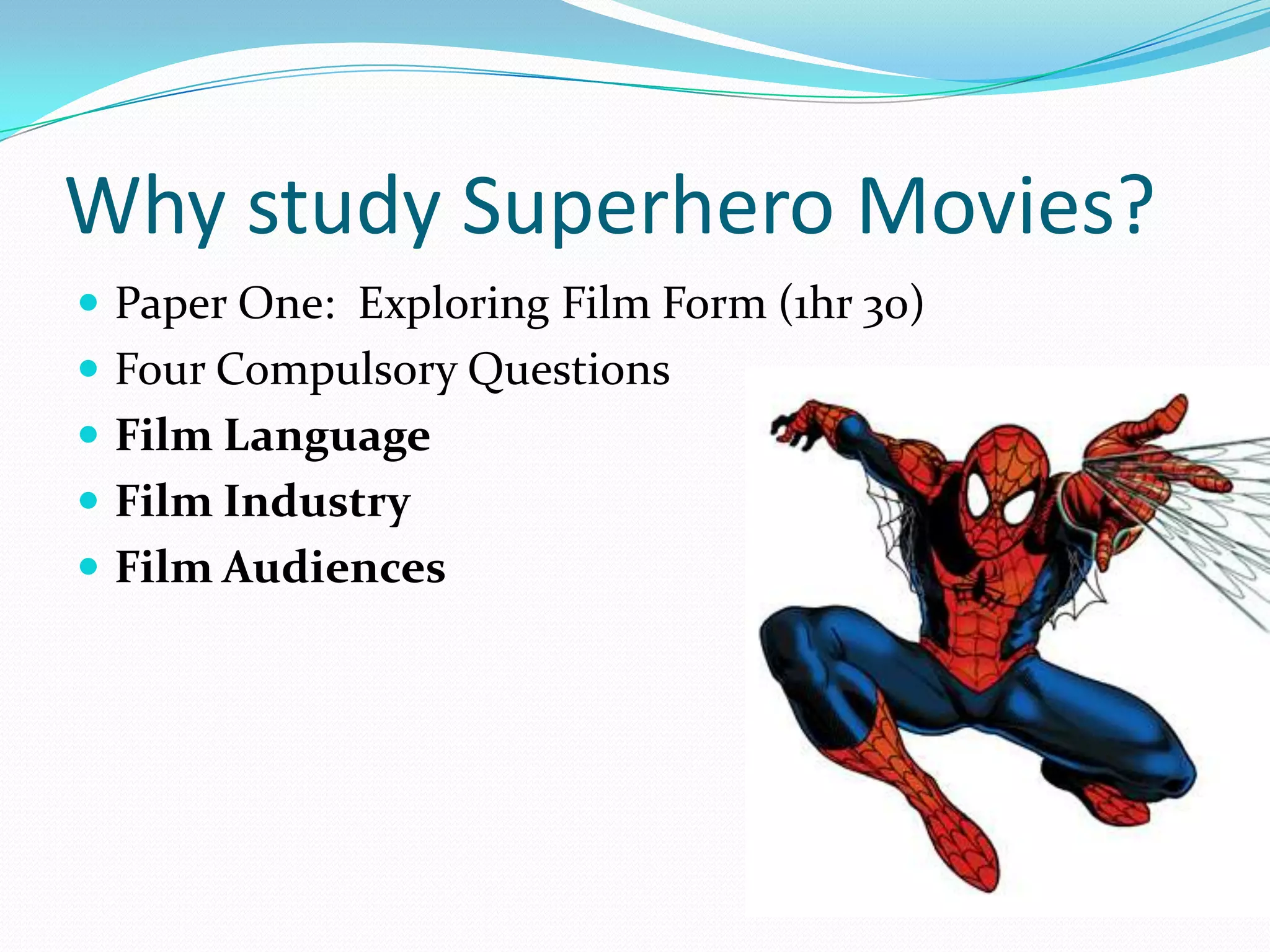 Introduction to Superhero Movies | PPTX