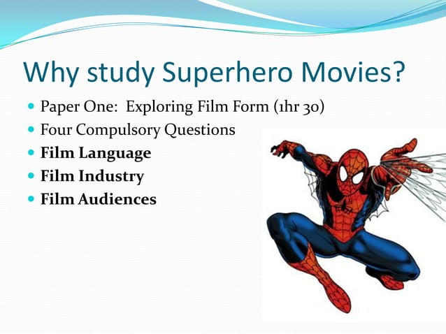 Introduction to Superhero Movies | PPTX