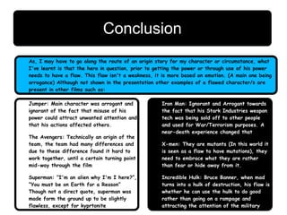 AS Media Superhero genre/Narrative | ODP