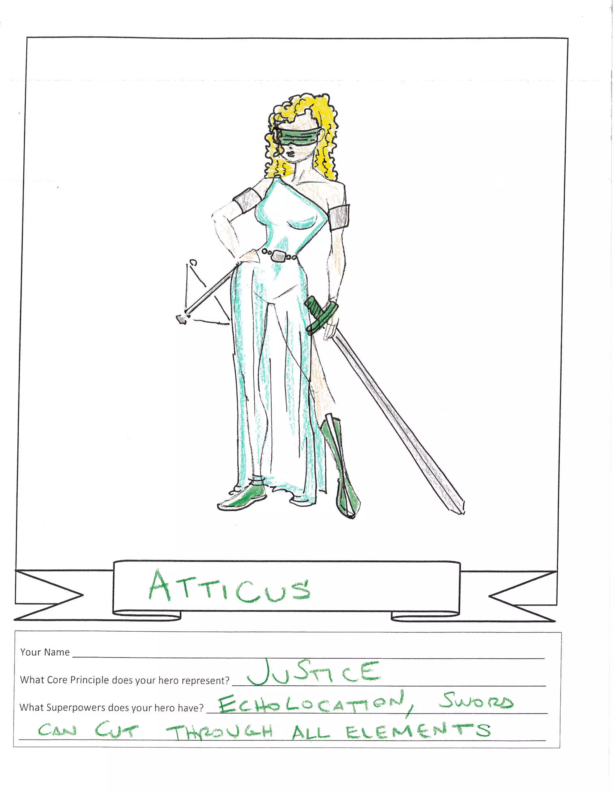 Superhero Examples Using a New Template | PDF | Comics and Graphic ...