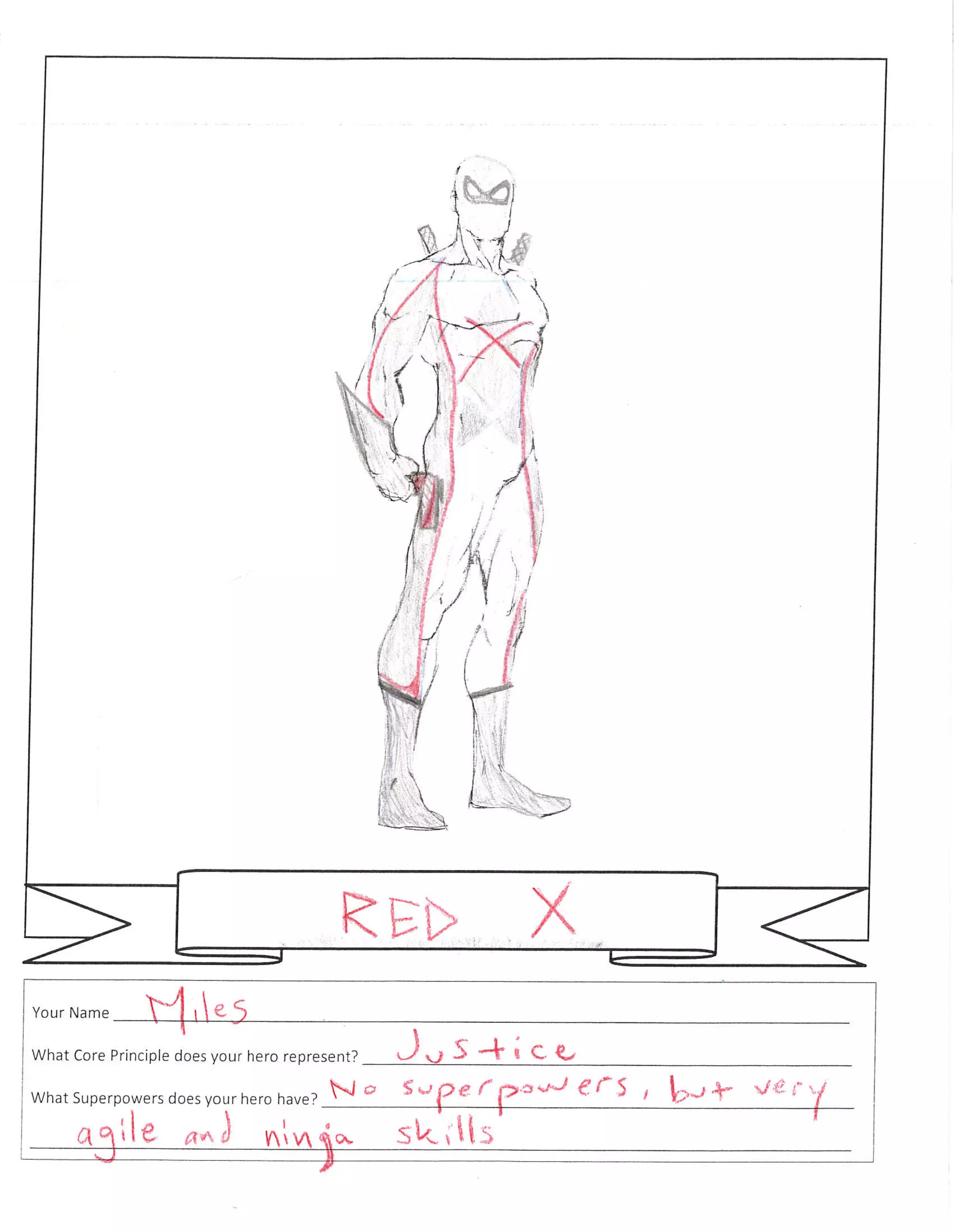 Superhero Examples Using a New Template | PDF