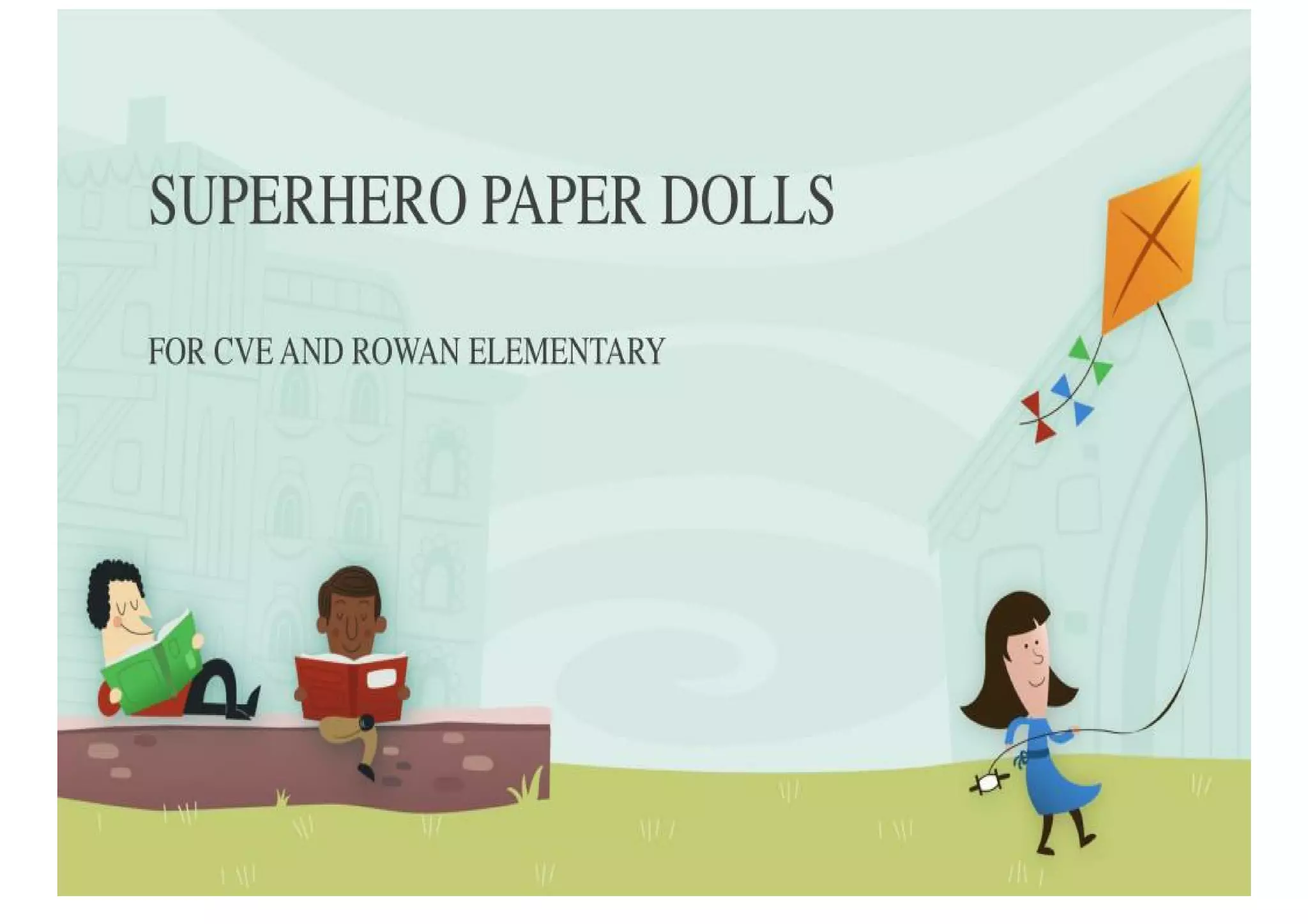 SUPERHERO PAPER DOLLS | PDF
