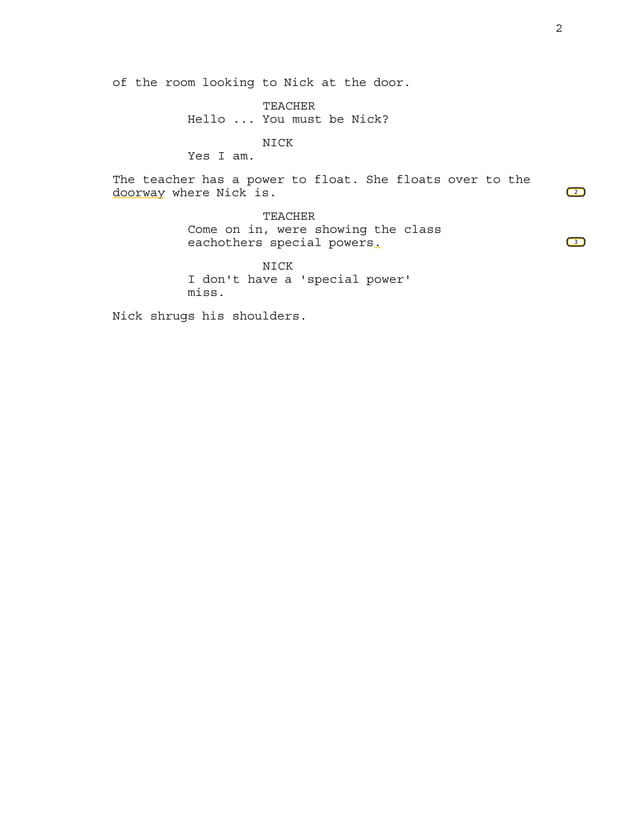 Revised Screenplay | PDF