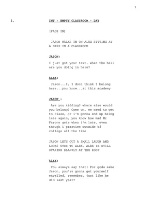 Super hero script NEW | PDF