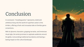 Superhero Series Pitch Deck Template by viktor the pitchermann | PPT