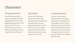 Superhero Series Pitch Deck Template by viktor the pitchermann | PDF