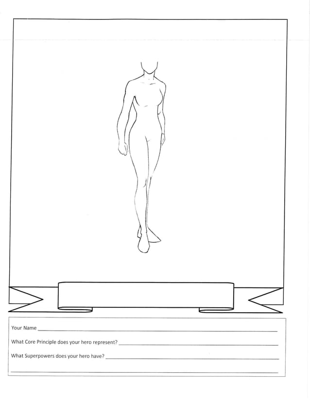 Superhero Templates | PDF