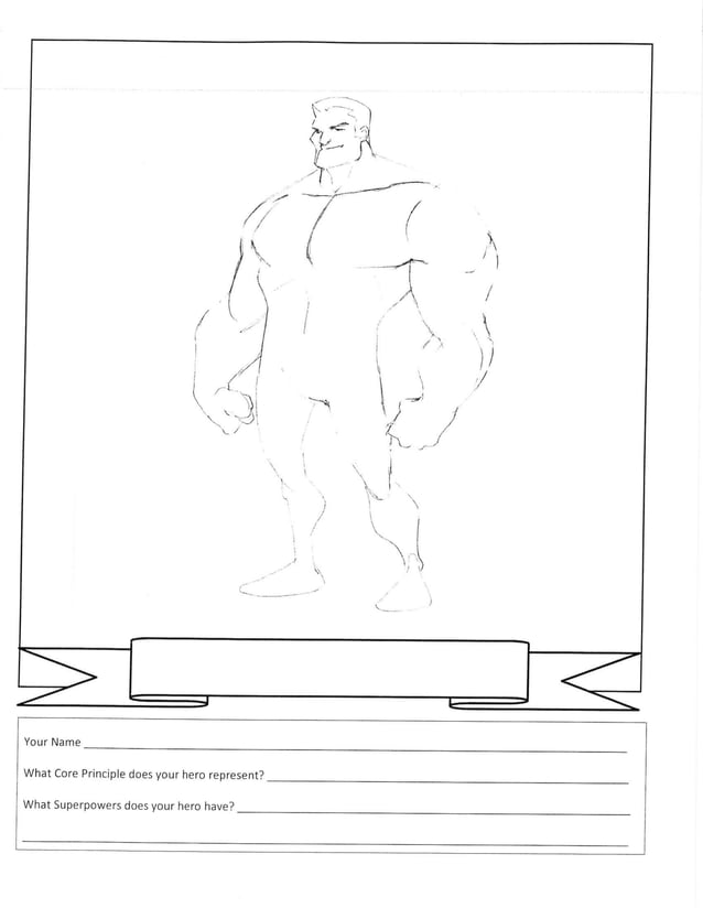 Superhero Templates | PDF