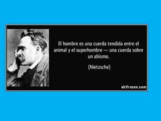 Superhombre Friedrich Nietzsche | PPTX
