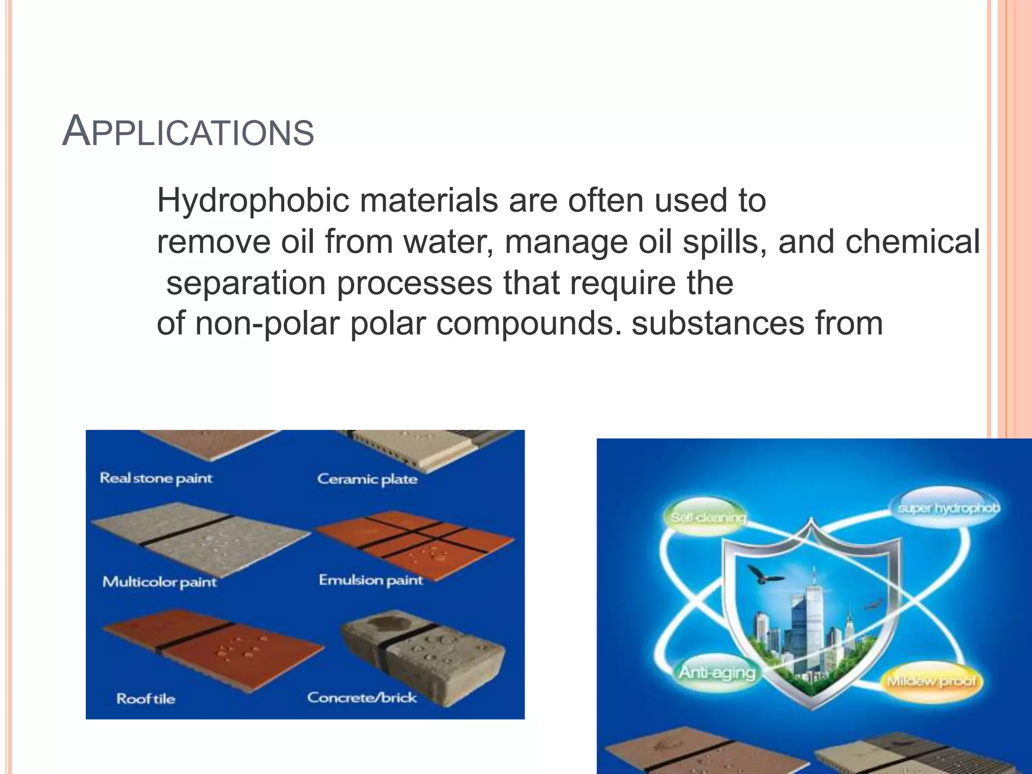 Super hydrophobic material | PPTX