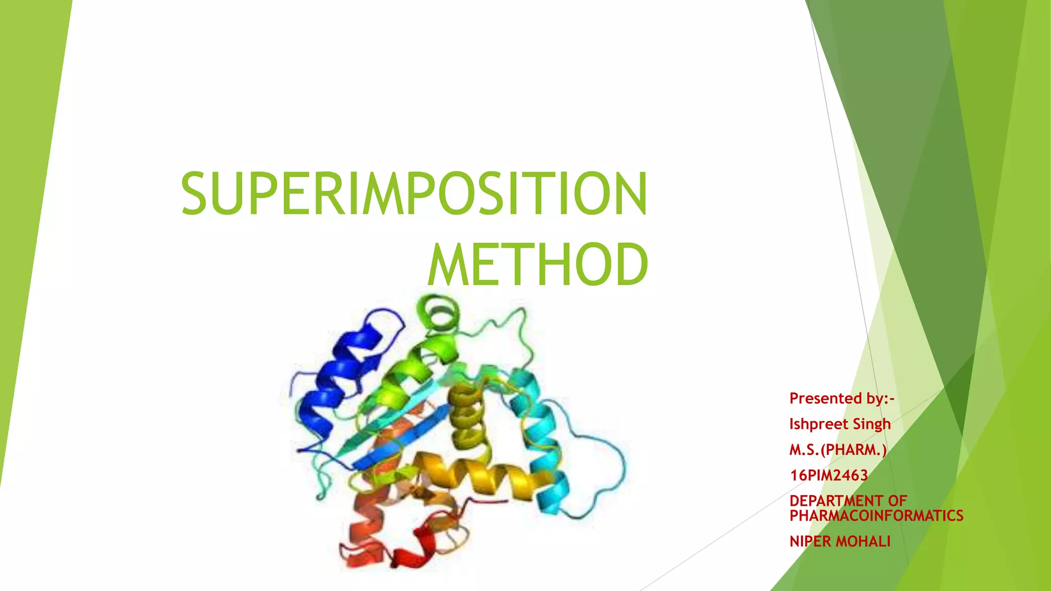 Superimposition method- ligand based drug design | PPTX