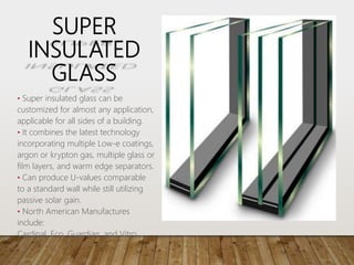 Glass and window presentation and study | PPTX
