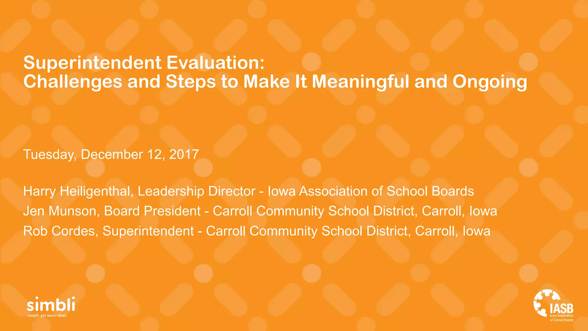 Superintendent Evaluation: Challenges and Steps to Make It Meaningful ...