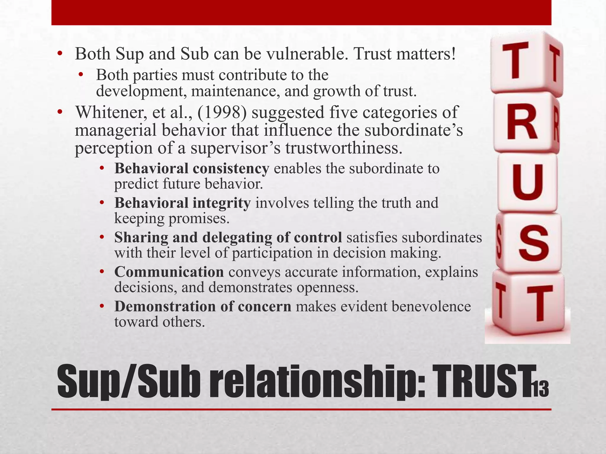 Superior subordinate communication (chapter 9) | PPTX