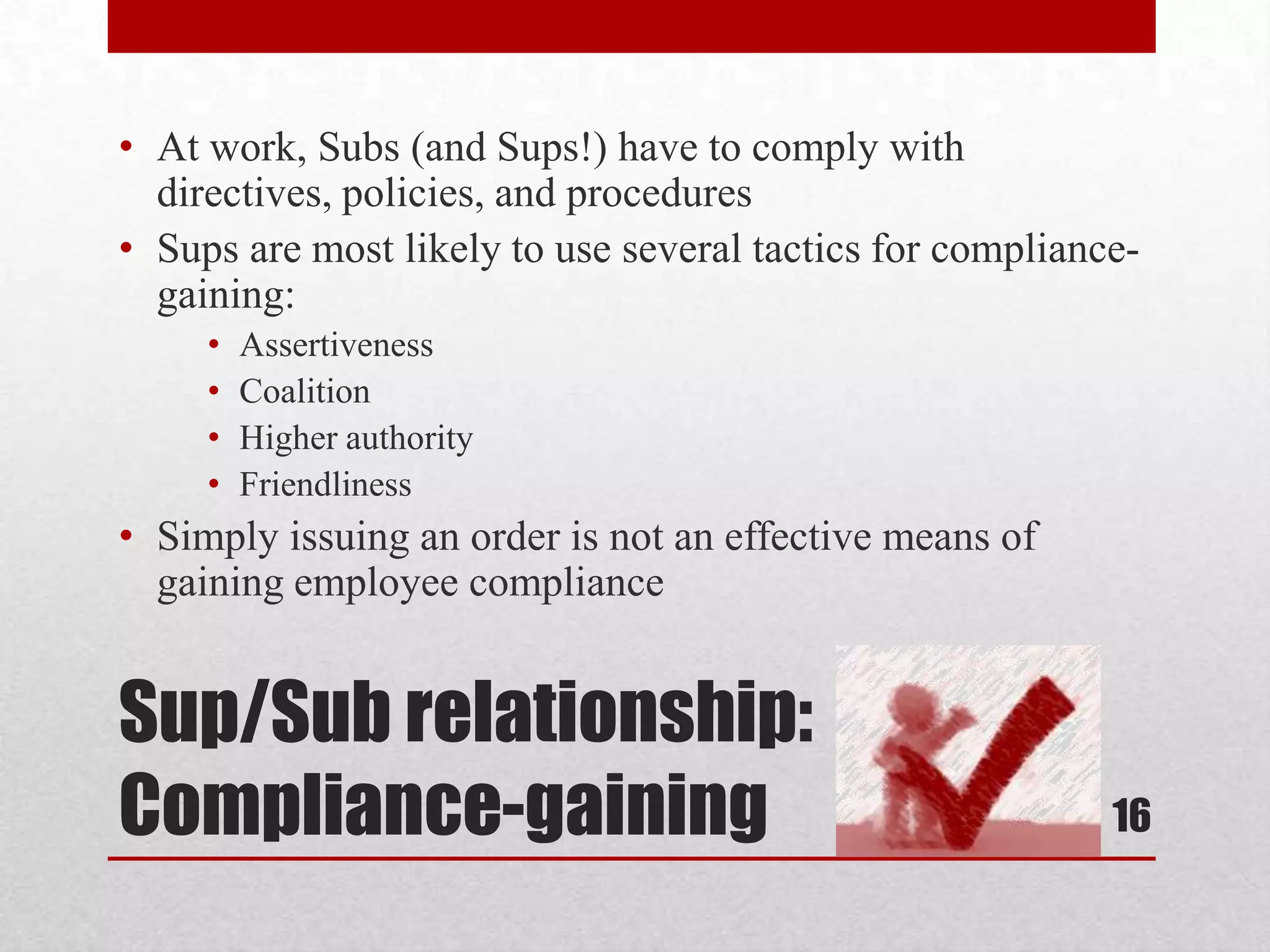 Superior subordinate communication (chapter 9) | PPTX