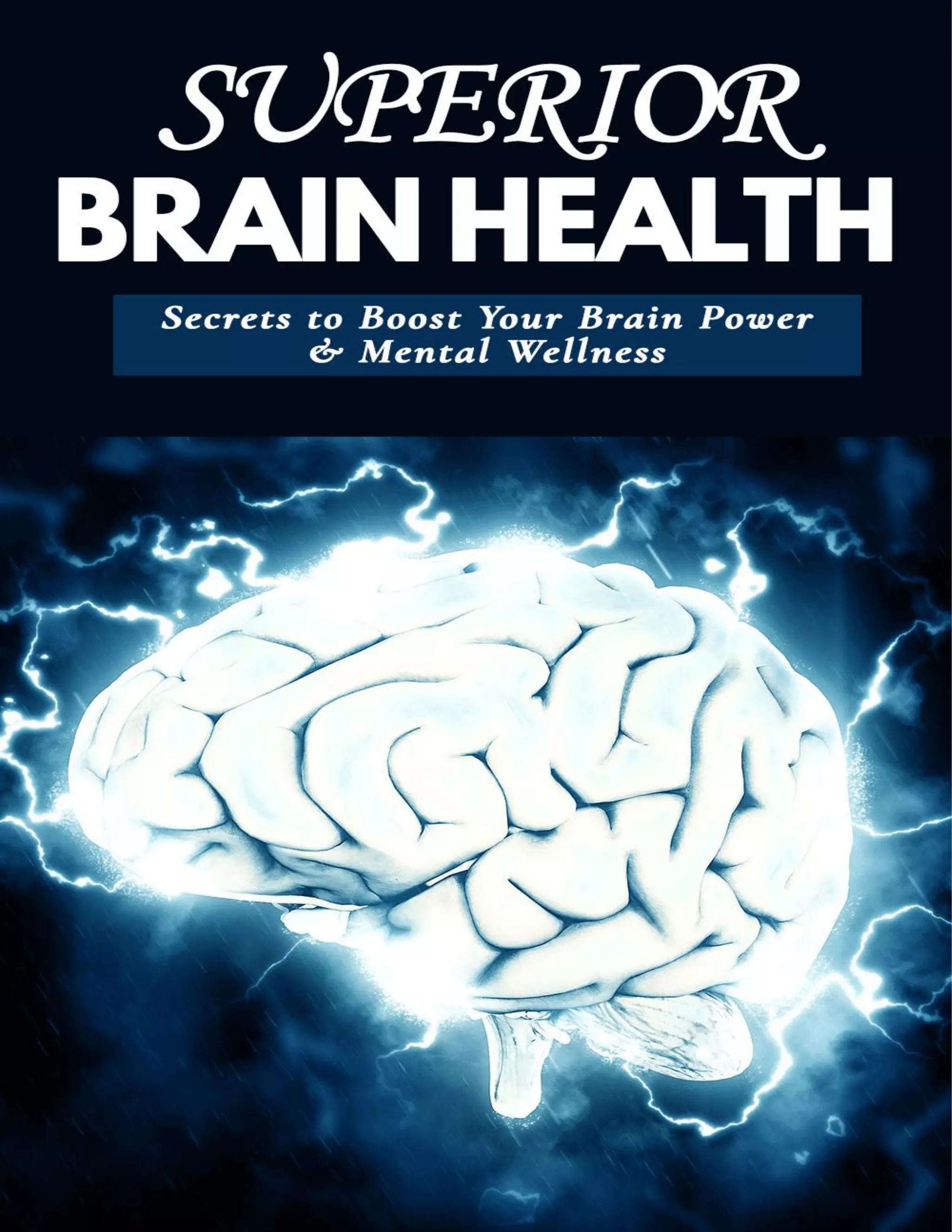 Superior Brain Health | PDF