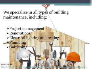 Superior Building Maintenance Services | PPT