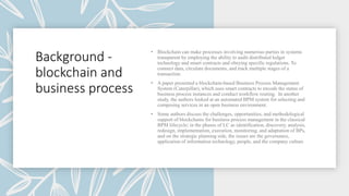 Superior business processes with XAI and blockchain.pptx