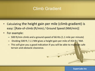 Obstacles, Flaps And Ground Effect | PPTX