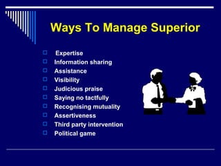 Superior management | PPT