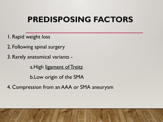 SUPERIOR MESENTERIC ARTERY SYNDROME.pptx