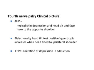 Superior oblique palsy | PPT