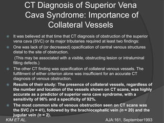 Superior vena cava syndrome | PPTX