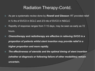 Superior vena cava syndrome | PPTX