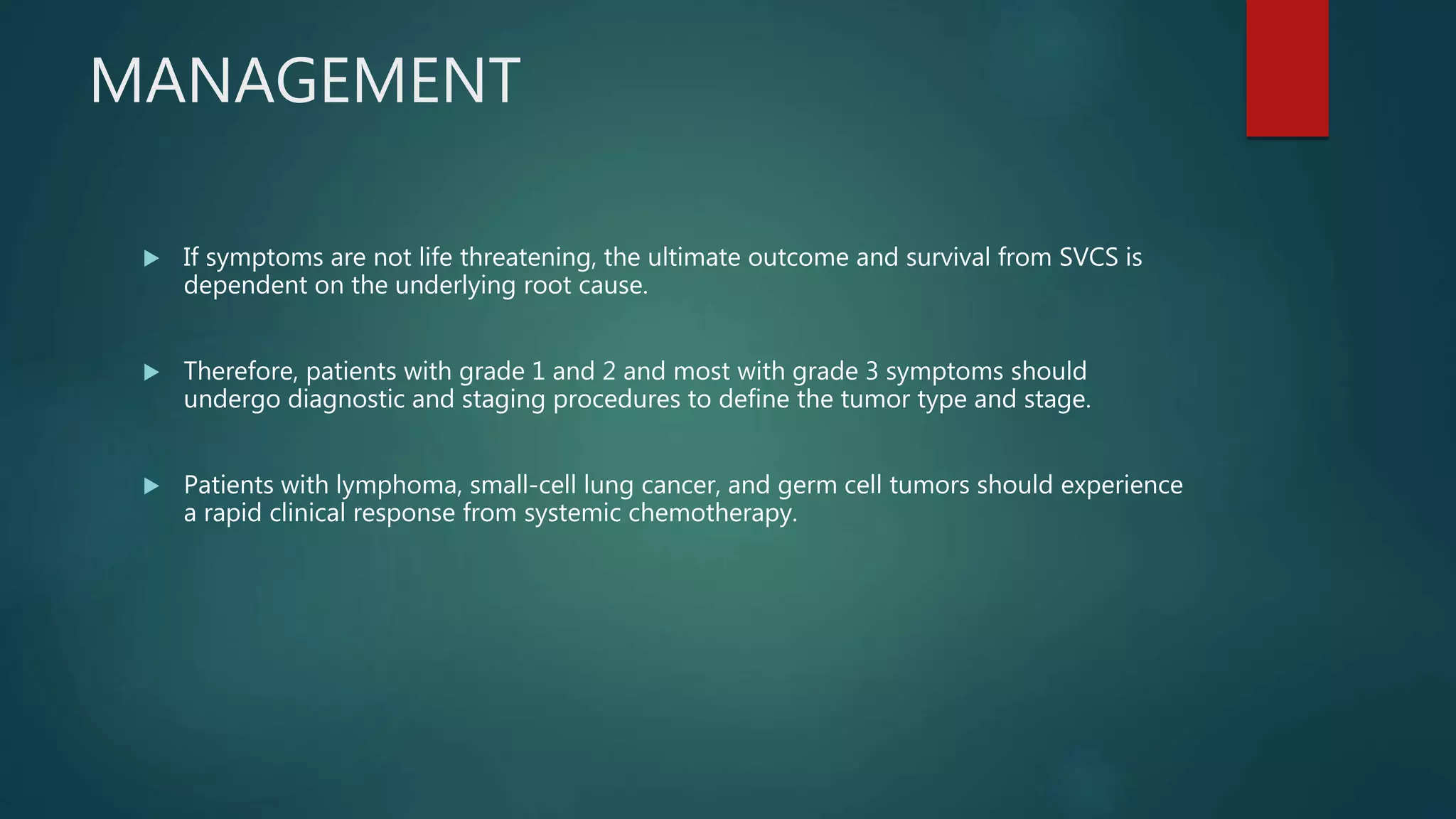 Superior vena cava syndrome | PPTX