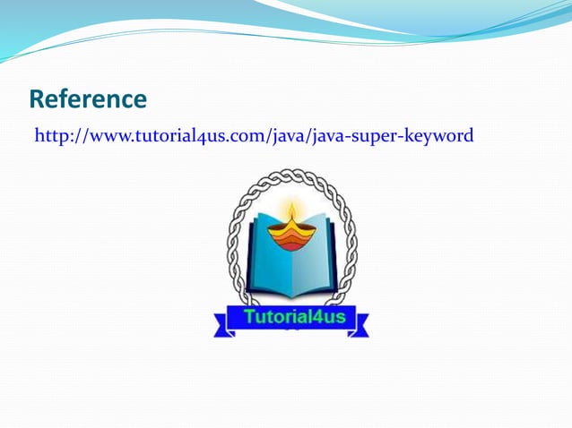 Super keyword in java | PPT