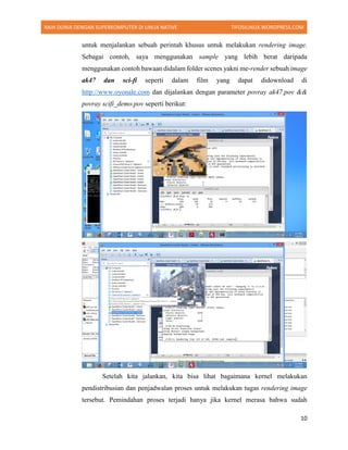 Superkomputer dengan Native Linux(encrypted) | PDF