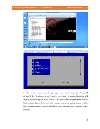 Superkomputer dengan Native Linux(encrypted) | PDF