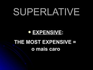 Superlative adjectives | PPT