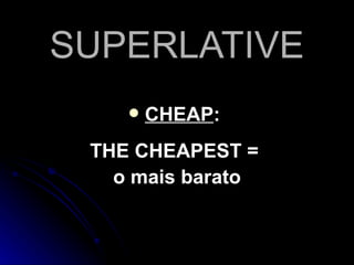 Superlative adjectives | PPT