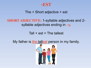 Superlative adjectives | PPTX